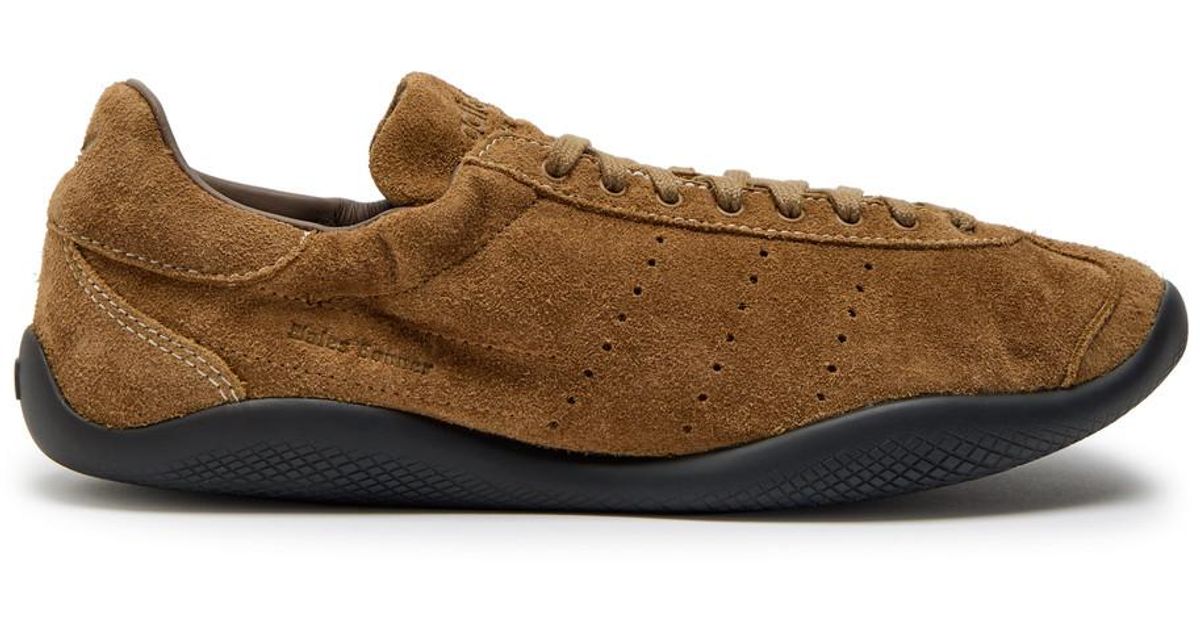 adidas X Wales Bonner Karintha Brushed Suede Sneakers in Brown for Men ...