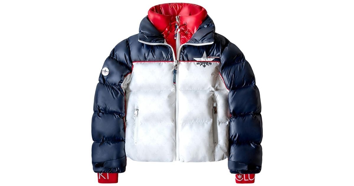 Malibu Ski Club Skisport Puffer Jacket in Blue | Lyst UK