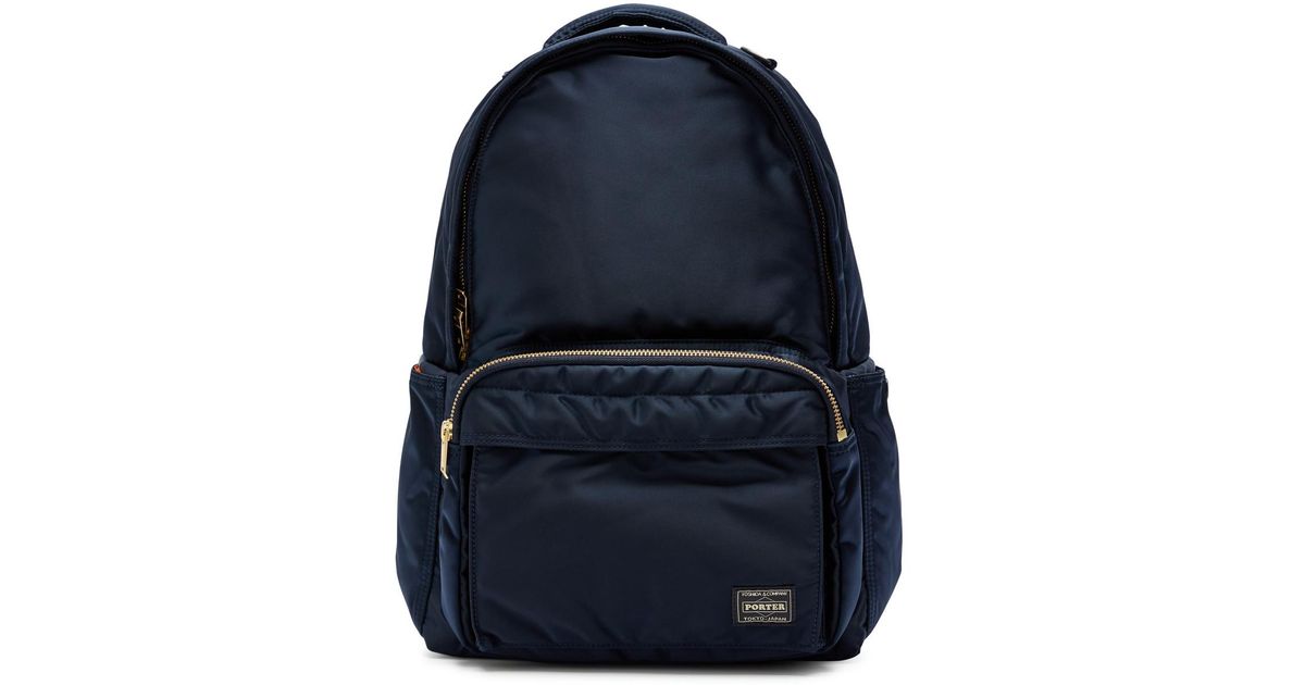 Porter-Yoshida and Co Daypack Nylon Backpack in Blue for Men | Lyst UK