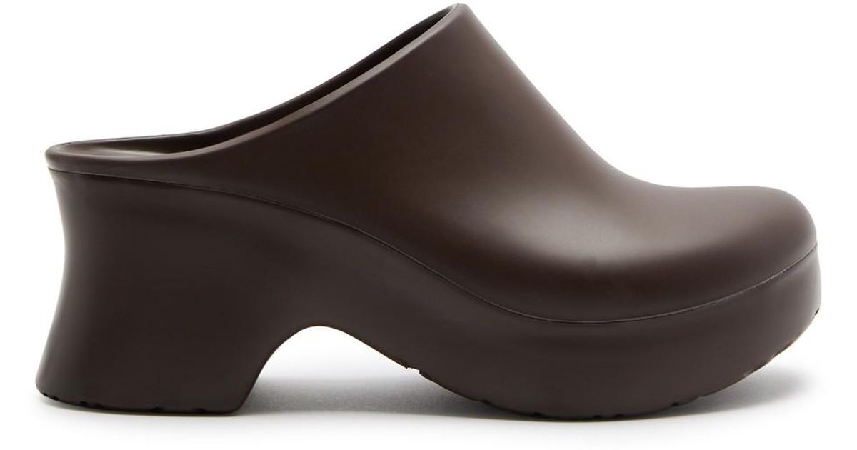 Loewe Terra Wedge Clogs 90 in Brown | Lyst UK