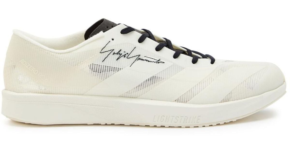 Y-3 X Adidas Adizero Rc6 Mesh Sneakers in White for Men | Lyst UK