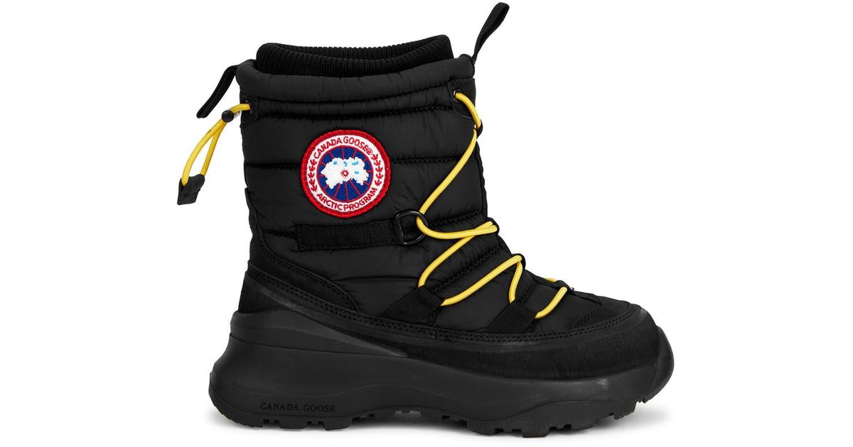 Canada Goose Toronto Quilted Shell Ankle Boots in Black for Men | Lyst
