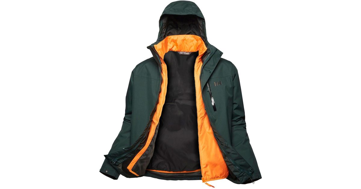 Helly Hansen Men's Juell 3-in-1 Shell And Insulator Jacket Mens Rain in ...