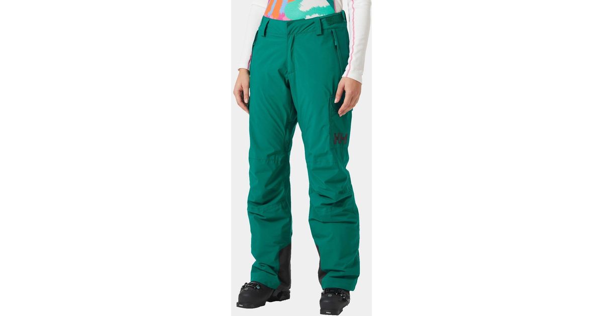 Helly Hansen Switch Cargo Insulated Ski Pants Green | Lyst