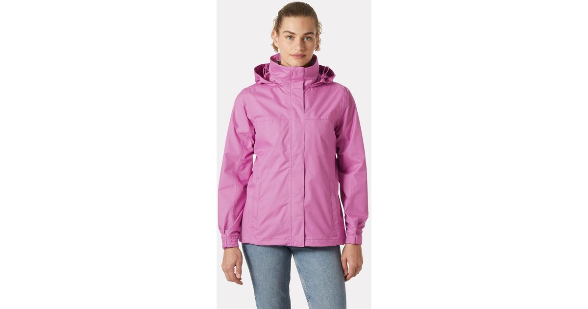 Helly Hansen Aden Great-fit Versatile Rain Jacket Pink in Purple | Lyst
