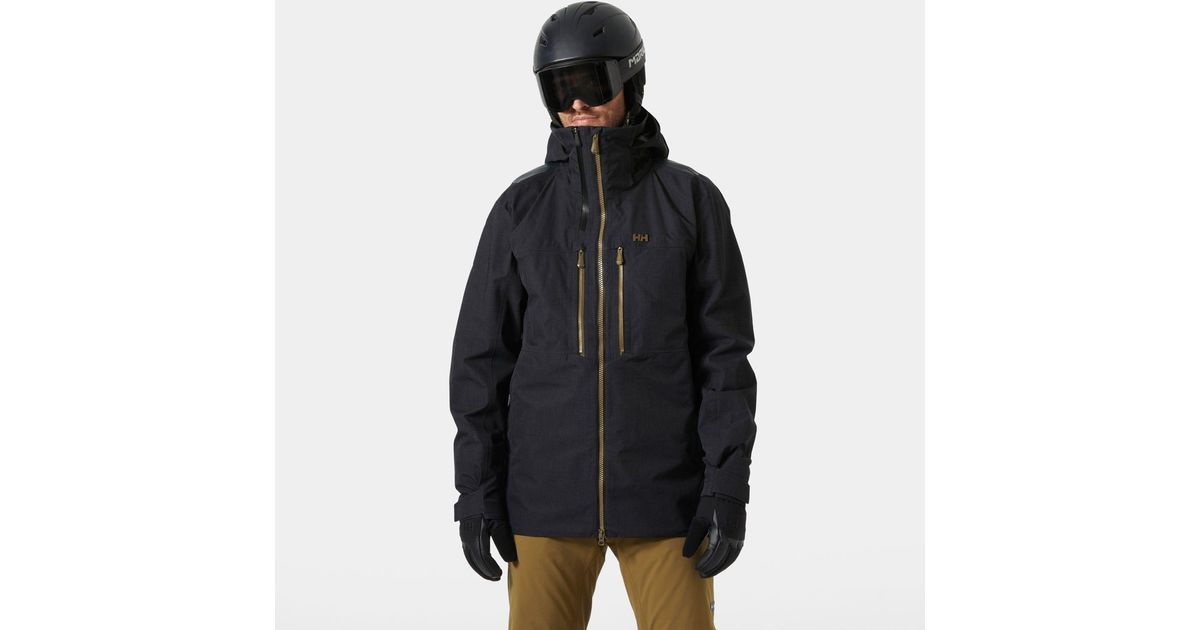 Helly Hansen Atlas Infinity H2Flow Shell in Black for Men | Lyst