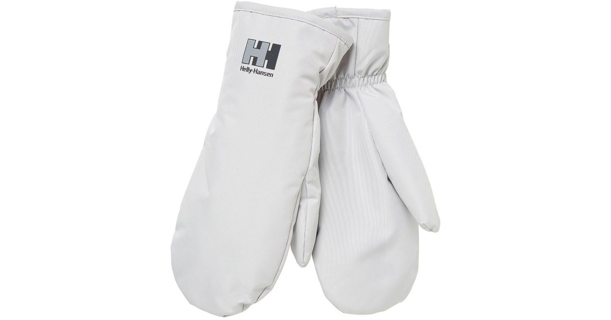 Helly Hansen Polar Mittens White - Lyst