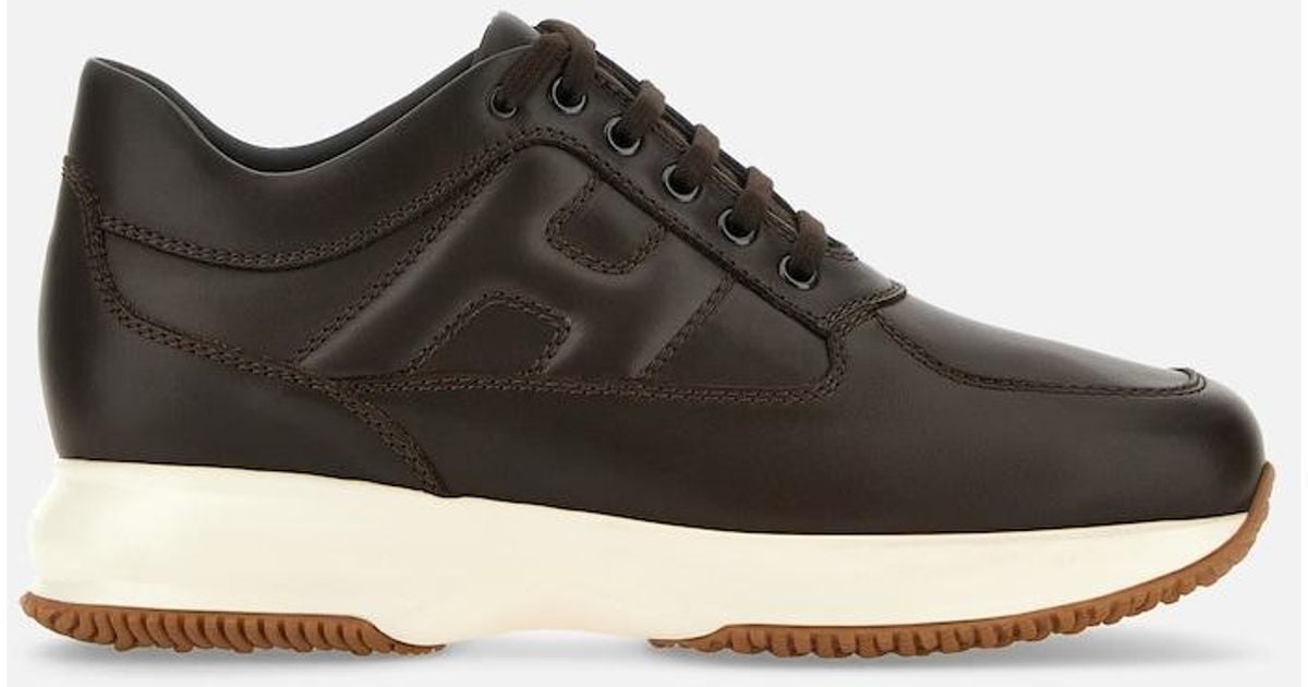 Sneakers Interactive Hogan pour homme en coloris Marron | Lyst