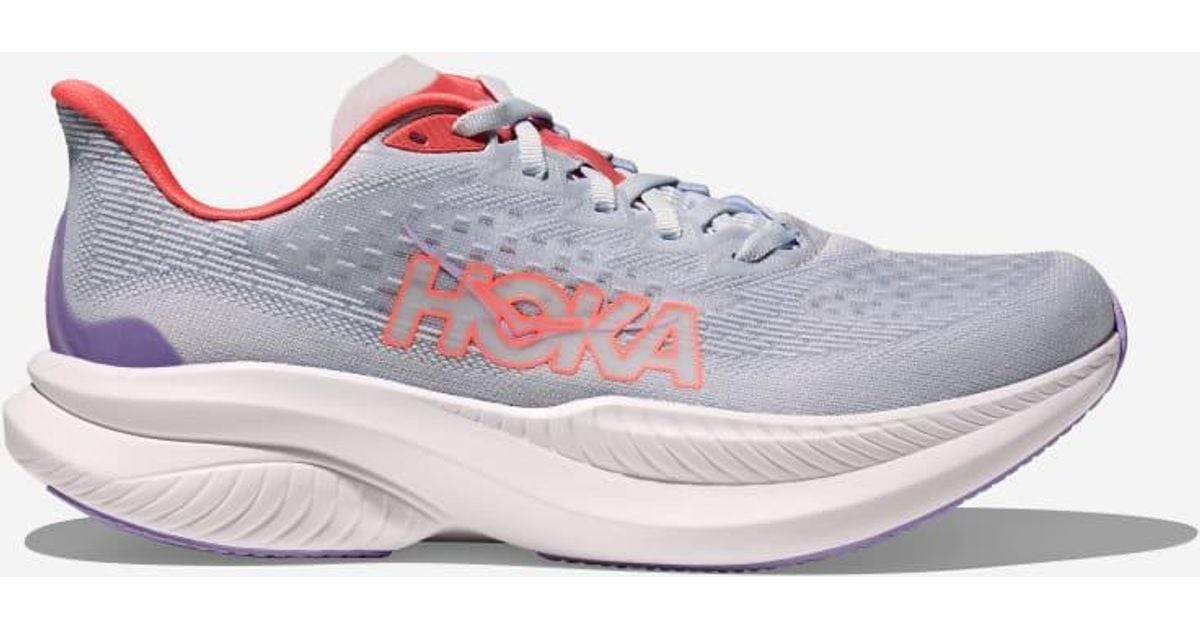 Hoka One One Mach 6 Trainer Sneakers in Blue | Lyst UK