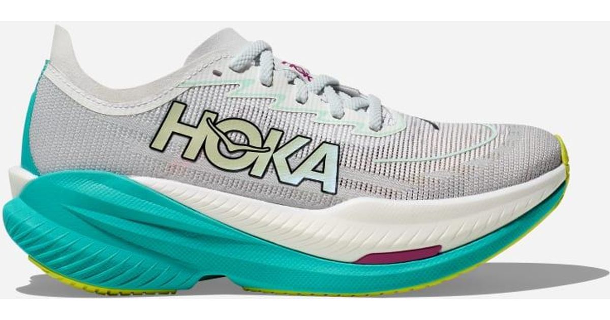Hoka One One Mach X 2 Running Shoes in Blue | Lyst UK