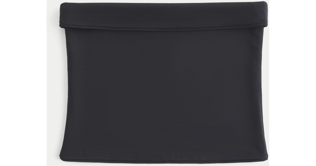 Hollister Taylor Seamless Fabric Tube Top in Black | Lyst UK