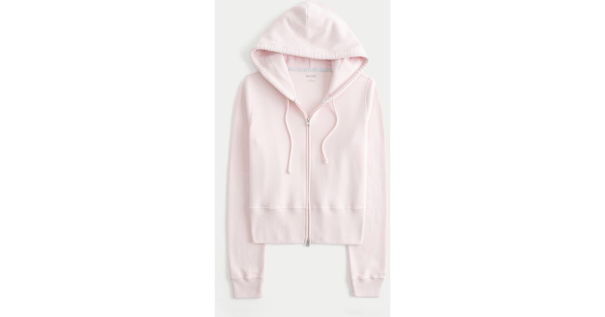 Hollister Hollister Feel Good Zip-up Hoodie in Pink | Lyst UK