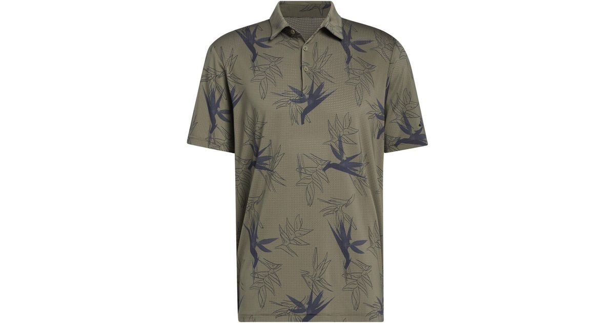 adidas Oasis Performance Polo Shirt in Green for Men | Lyst UK