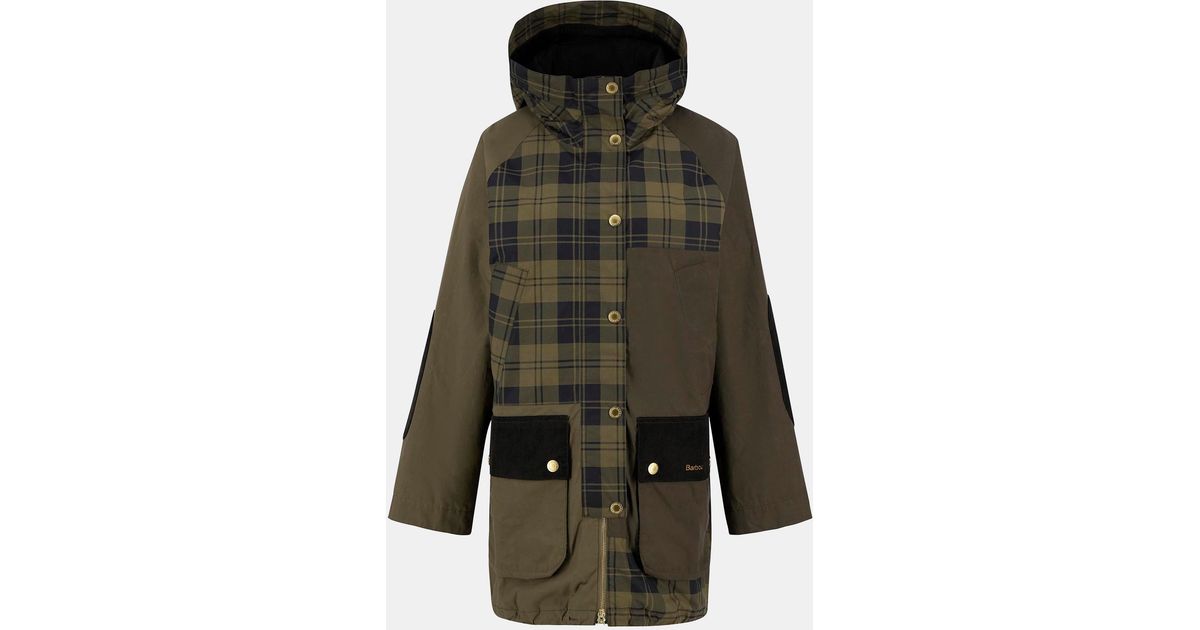 Barbour Shelley Showerproof Jacket in Green | Lyst UK