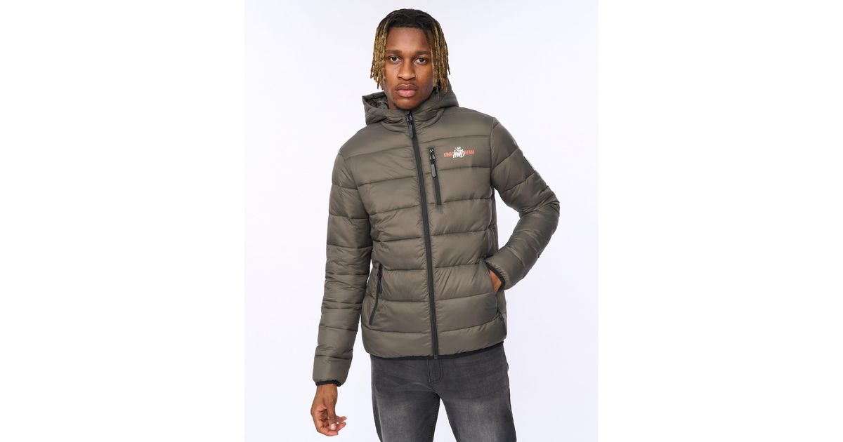 Kings Will Dream Barcana Puffer Jacket in Grey for Men | Lyst UK
