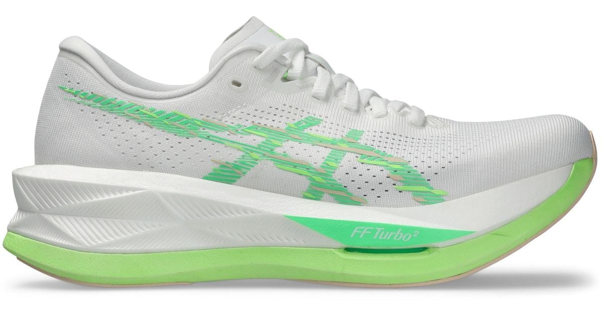 Asics Sonicblast Road Running Shoes in Green | Lyst UK