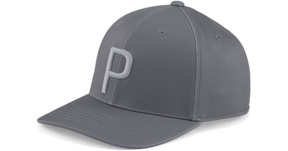 PUMA P Cap Golf in Grey for Men | Lyst UK