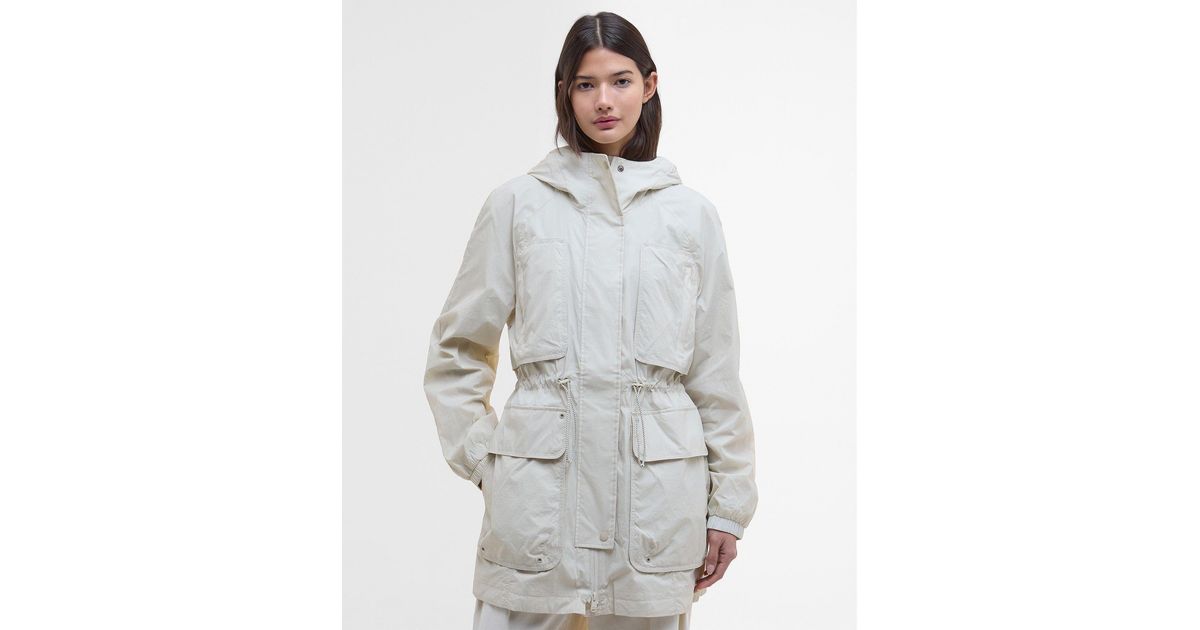 Barbour Misha Jacket in Grey | Lyst UK