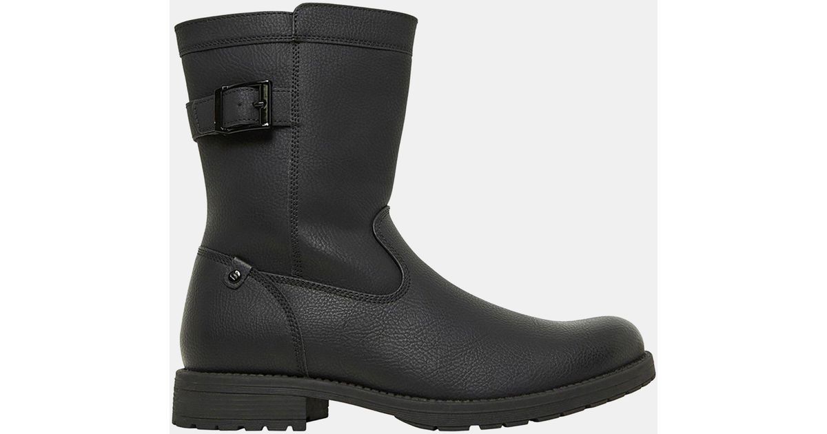 Nicholas Deakins Deaks Chad Biker Boots in Black for Men | Lyst UK