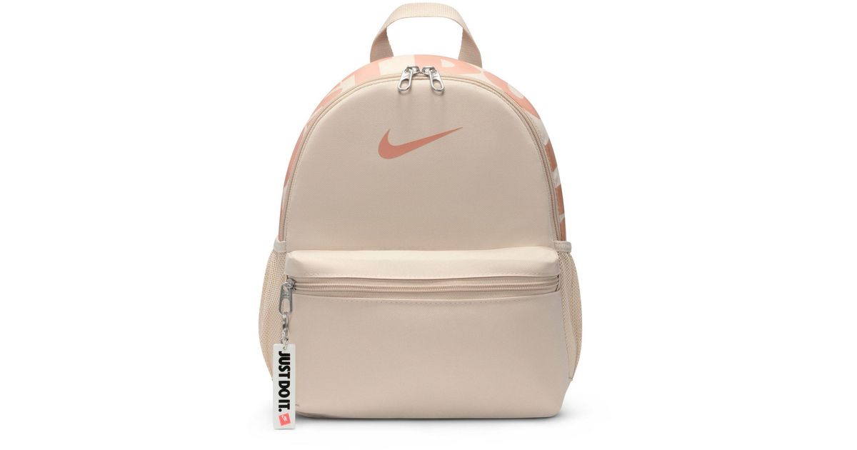 Nike Just Do It Mini Base Backpack in Natural | Lyst UK