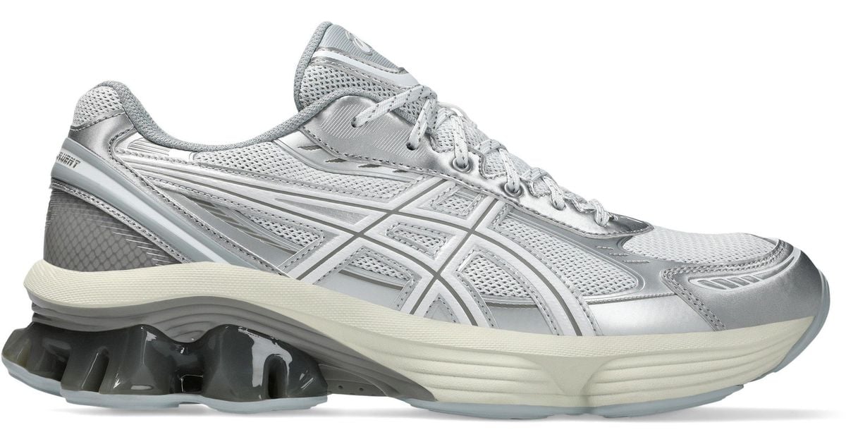 Asics Gel-Kinetic Fluent Sneakers in Grey | Lyst UK