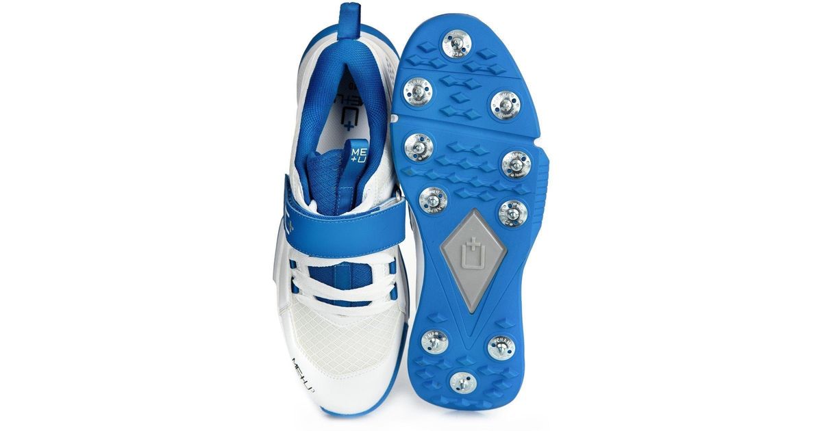 ME PLUS U Cricket Spikes in Blue for Men | Lyst UK