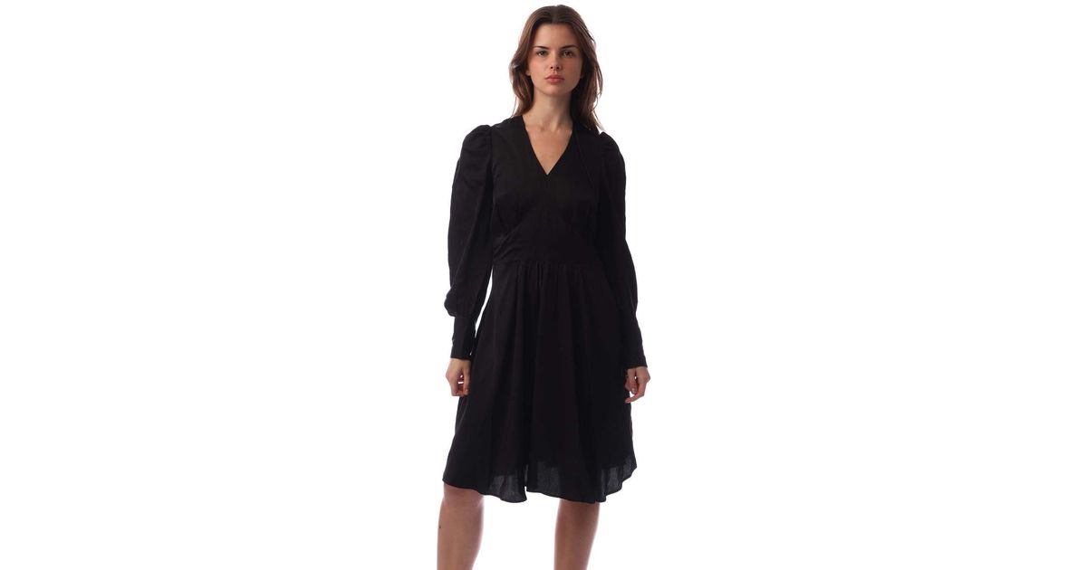 BOSS Donny Flattering Short Length Dress in Black | Lyst UK