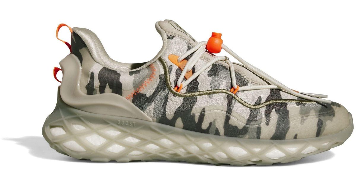 adidas Originals Web Boost Shoes in Brown for Men | Lyst UK