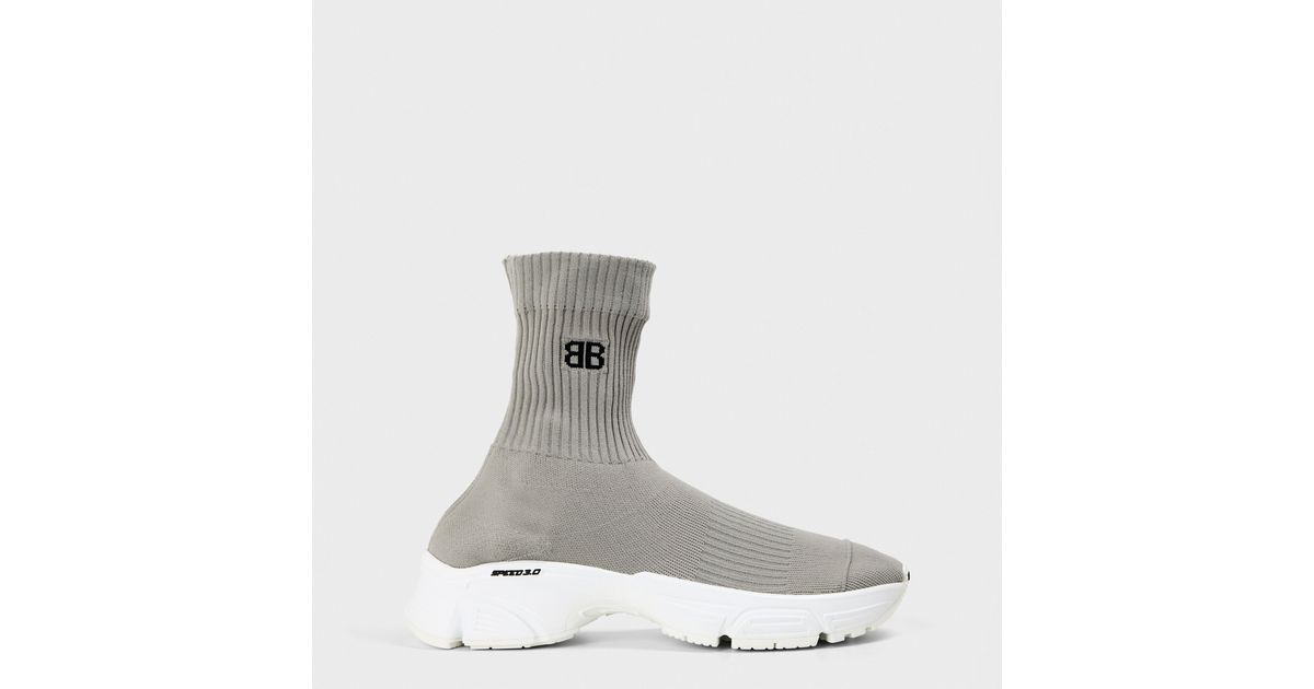 Balenciaga Speed 3.0 Sneakers in Grey | Lyst UK