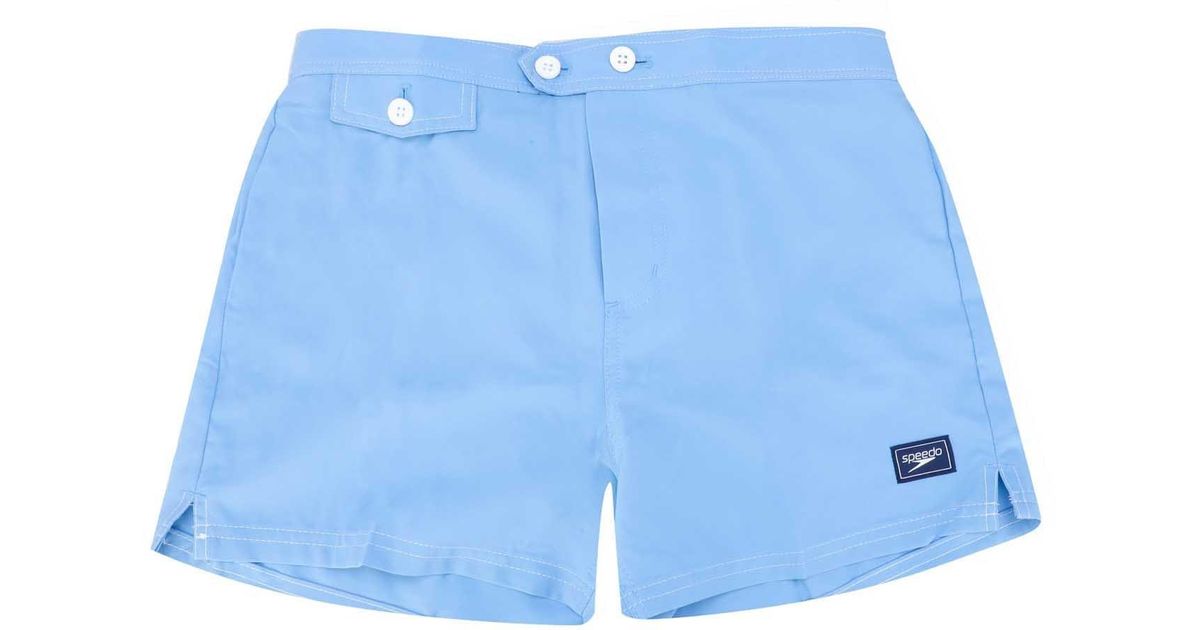Speedo Vintage Volley 14In Swim Shorts in Blue for Men | Lyst UK