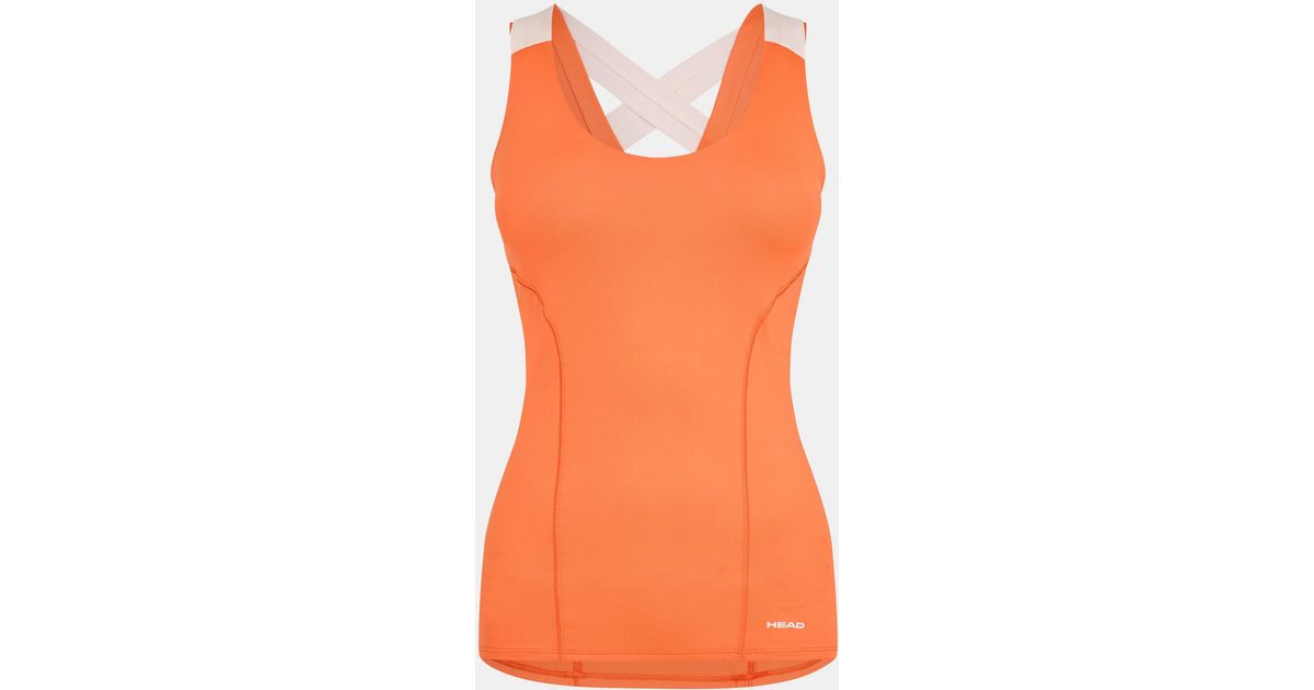 Head Vision Performance Vest in Orange | Lyst UK
