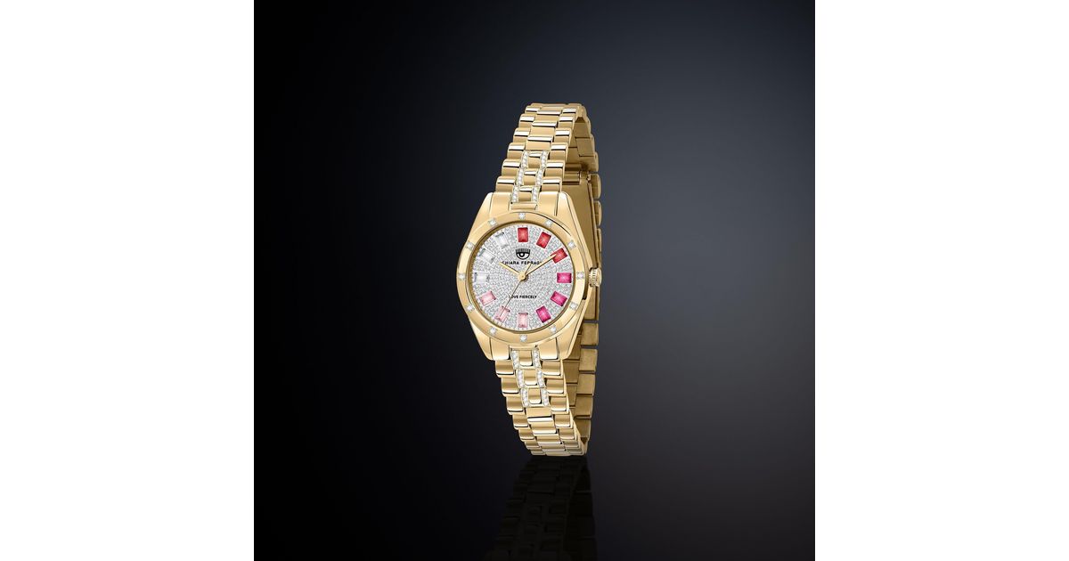 Chiara Ferragni Bold Analogue Quartz Watch in Blue | Lyst UK