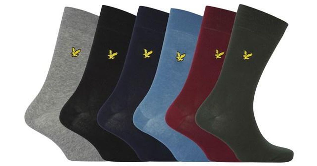 Lyle & Scott Lyle Victor Sock Bx Sn41 in Blue for Men | Lyst UK