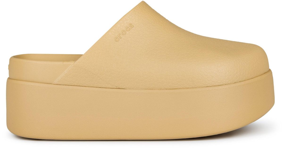 Crocs™ Dylan Platform Clogs in Natural | Lyst UK