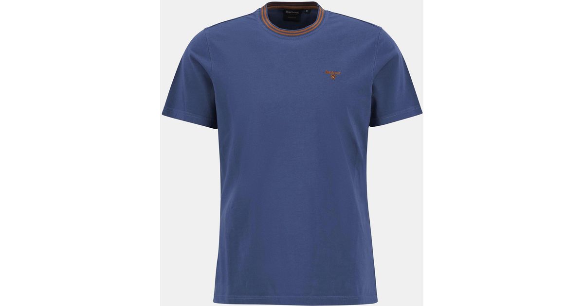 Barbour Austwick T-Shirt in Blue for Men | Lyst UK