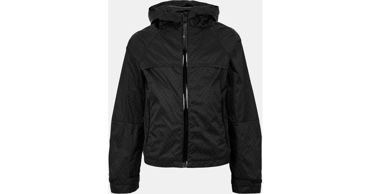 McQueen Alex Kick Technical Rain Anorak in Black for Men | Lyst UK