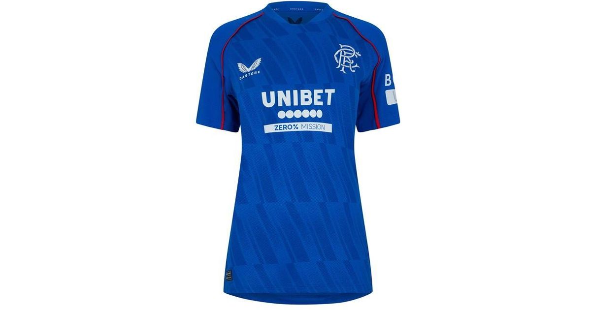 Castore Rangers Home Authentic Shirt 2024 2025 in Blue | Lyst UK