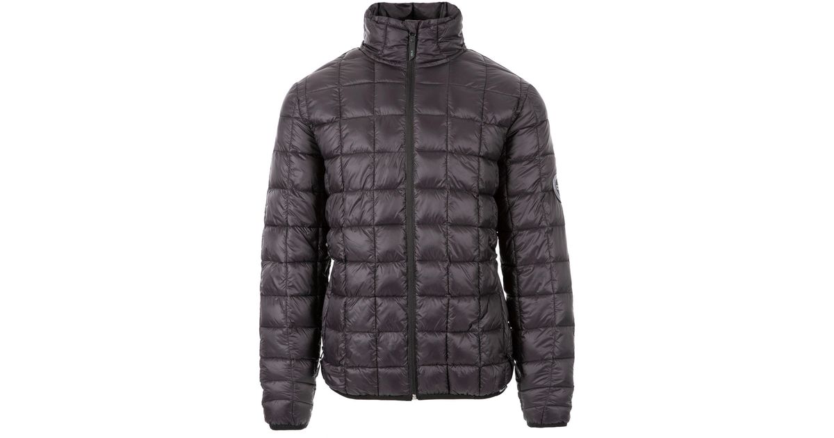 DLX Asher Insulated Puffer Jacket in Grey for Men | Lyst UK