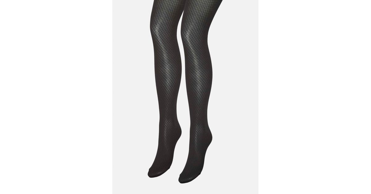 Mama.licious Sheer Tights in Black | Lyst UK