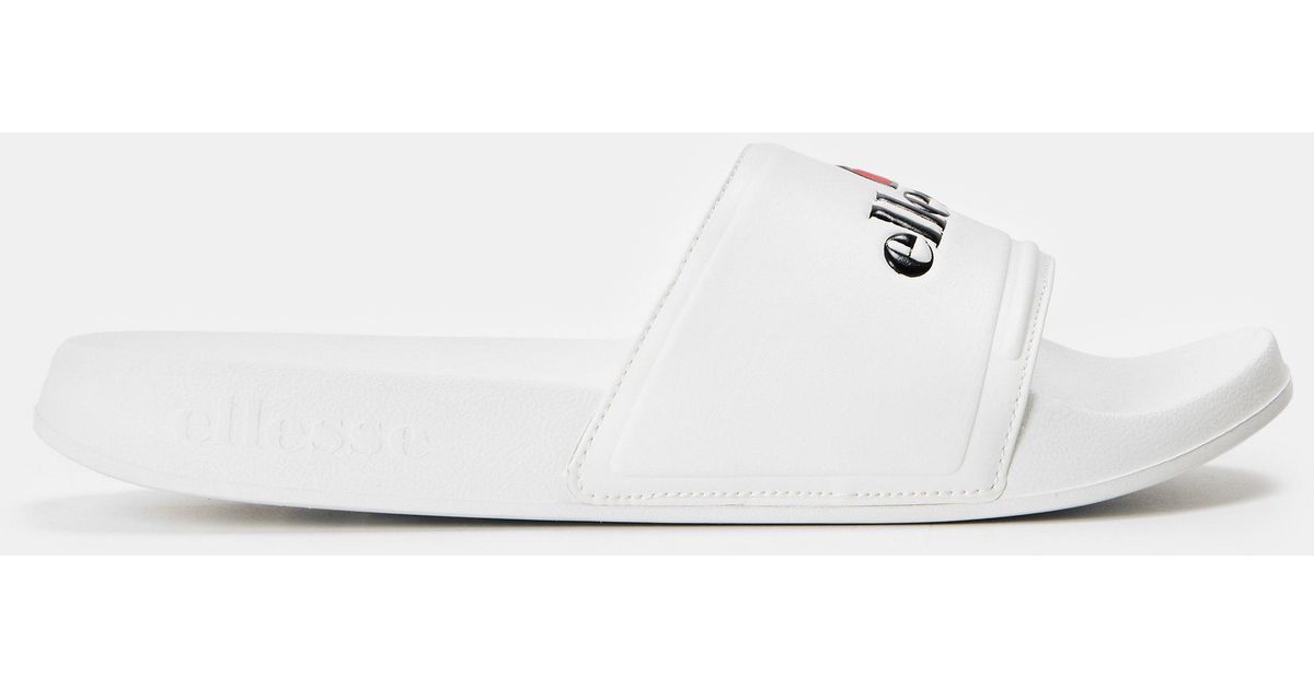 Ellesse Filipo Pool Sliders in White for Men | Lyst UK