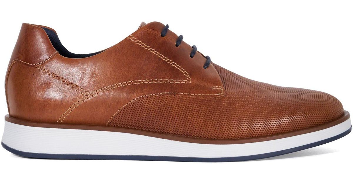 Dune Beko Derby Shoes in Brown for Men | Lyst UK