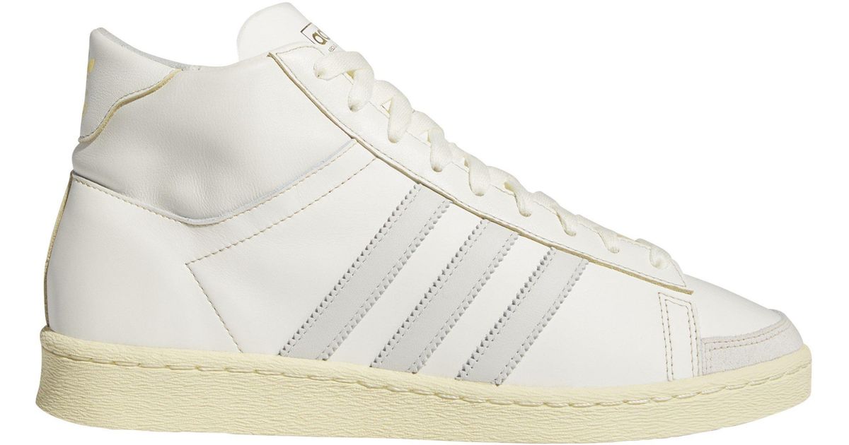 adidas Jabbar Hi in White for Men | Lyst UK
