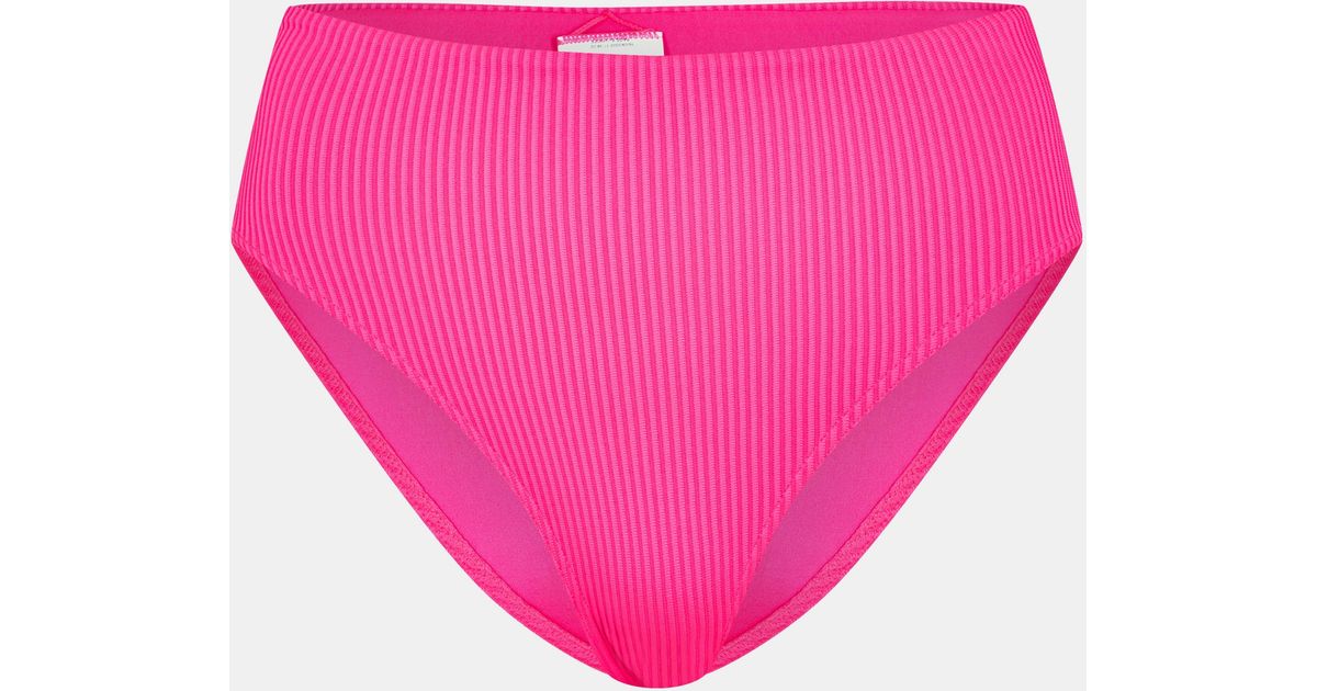 PUMA Heavyweight Bikini Bottom in Pink | Lyst UK