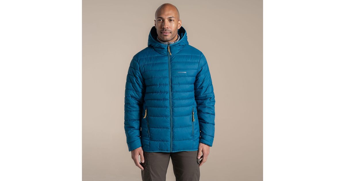 Craghoppers Complite Ix Hooded Jacket in Blue for Men | Lyst UK