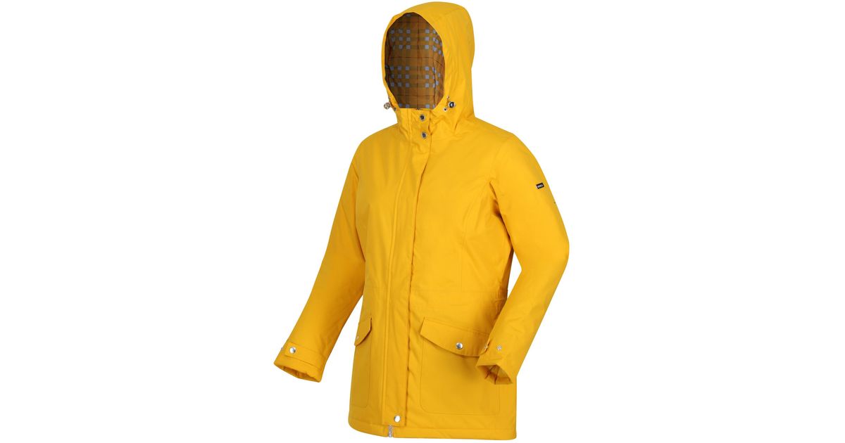 Regatta Brigida Waterproof Insulated Puffer Jacket in Yellow | Lyst UK