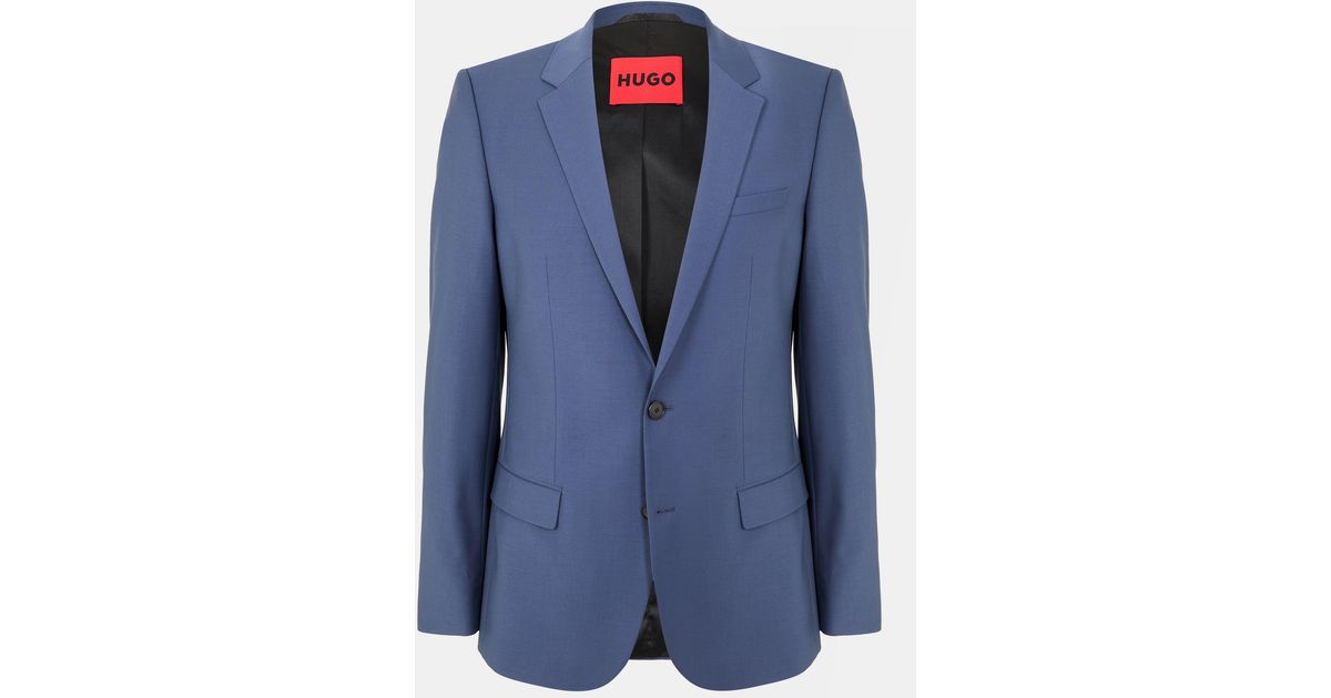 HUGO Henry Getlin Suit in Blue for Men | Lyst UK