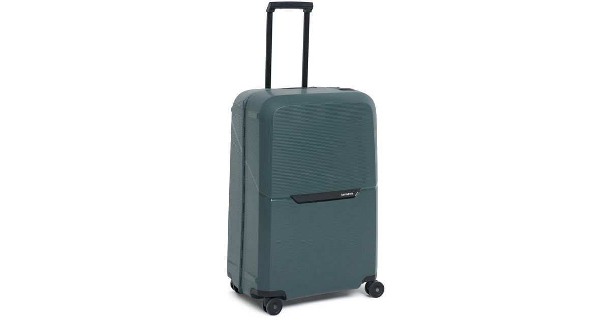 Samsonite Magnum Eco Suitcase in Green | Lyst UK