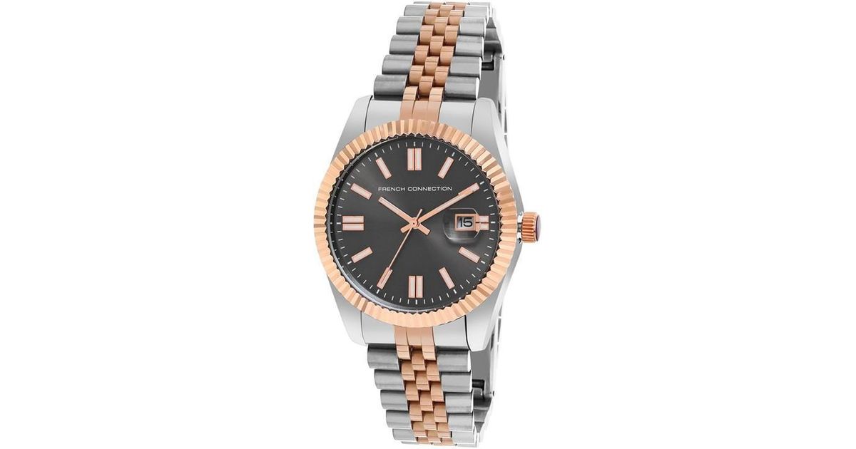 French Connection Fc L035srgm Watch Ld99 in Metallic | Lyst UK