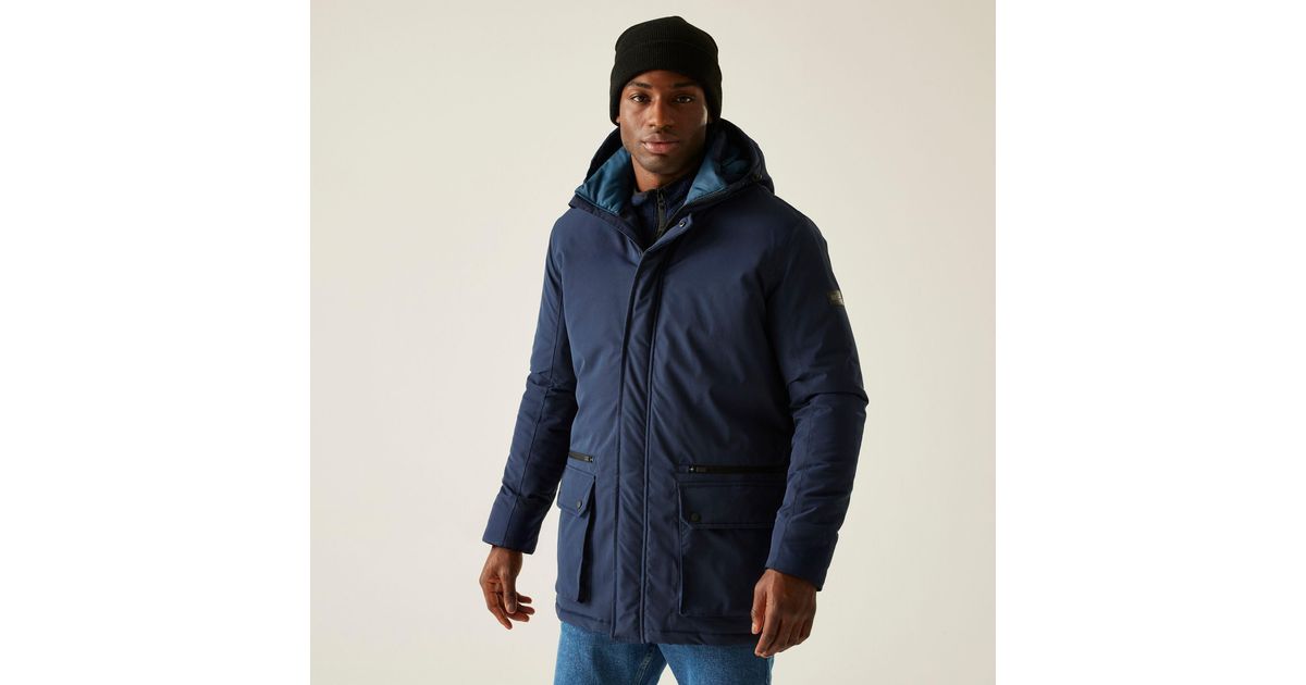 Regatta Rhodo Insulated Waterproof Jacket in Blue for Men | Lyst UK