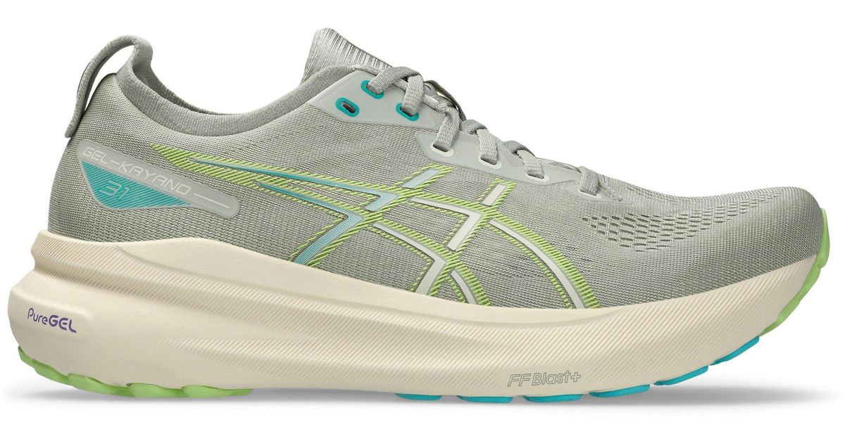 Asics Gel-Kayano 31 Running Shoe in Green for Men | Lyst UK